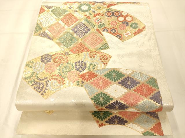 ■■■　サイズ　■■■ 長さ 436cm 幅 31cm程 ■■■　商品詳細　■■■ 【正絹】 詳細に関しましては、画像をご確認ください。 大変上質な逸品になります。 お安く出品致しますので、是非この機会にいかがでしょうか？ ■■■　注意事項...