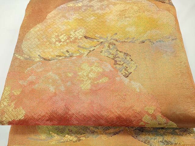 ■■■　サイズ　■■■ 長さ 440cm 幅 31cm程 ■■■　商品詳細　■■■ 【正絹・関西仕立て】 詳細に関しましては、画像をご確認ください。 大変上質な逸品になります。 お安く出品致しますので、是非この機会にいかがでしょうか？ ■■...