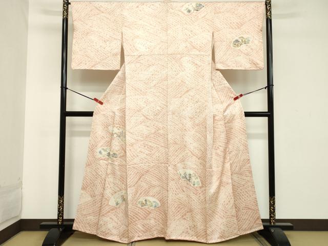 ■■■　サイズ　■■■ 身丈 162cm（肩から） 裄丈 66.5cm 袖丈 49cm　縫込み 5cm 袖幅 34cm 前幅 23cm 後幅 29cm 着物縫いこみ 内揚げ 5cm 裄 お袖側 約0cm　身頃側 約1cm ■■■　商品詳細　...