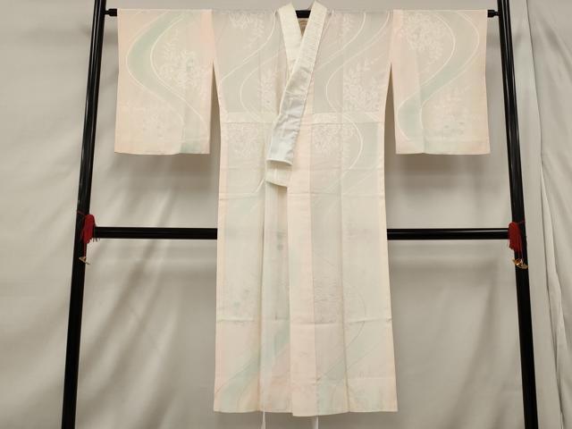 ■■■　サイズ　■■■ 身丈 133cm（肩から） 裄丈 65cm 袖丈 52cm　縫込み 4cm 袖幅 32cm 前幅 24.5cm 後幅 30.5cm 着物縫いこみ 内揚げ 3cm 裄 お袖側 約3cm　身頃側 約0cm ■■■　商品詳...