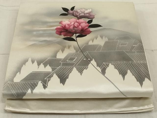 ■■■　サイズ　■■■ 長さ 428cm 幅 30cm程 ■■■　商品詳細　■■■ 【正絹・関西仕立て】 詳細に関しましては、画像をご確認ください。 大変上質な逸品になります。 お安く出品致しますので、是非この機会にいかがでしょうか？ ■■...