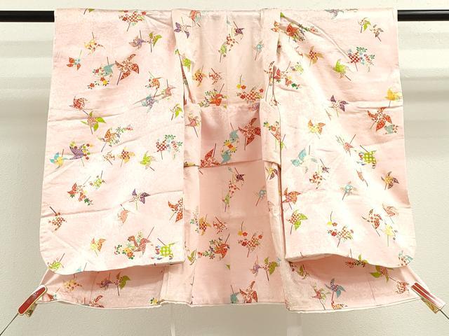 ■■■　サイズ　■■■ 【祝着】 身丈 64cm（肩から） 裄丈 36cm（肩上げ　8cm） 袖丈 58cm　縫込み 2.5cm 袖幅 26.5cm 前幅 19cm 後幅 23cm 着物縫いこみ 内揚げ 0cm （腰上げ　21cm） 裄 お...