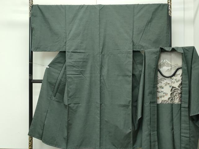 ■■■　サイズ　■■■ 【着物】 身丈 146cm（肩から） 裄丈 72cm 袖丈 49cm 袖幅 36.5cm 前幅 28cm 後幅 33cm 着物縫いこみ 内揚げ 6.5cm 裄 お袖側 約 2cm　身頃側 約 2cm 【羽織】 身丈 ...