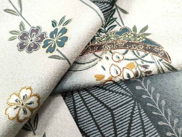 ■■■　サイズ　■■■ 身丈 168cm（肩から） 裄丈 69cm 袖丈 49cm　縫込み 8cm 袖幅 36cm 前幅 25cm 後幅 31cm 着物縫いこみ 内揚げ 5cm 裄 お袖側 約3cm　身頃側 約2cm ■■■　商品詳細　■■...