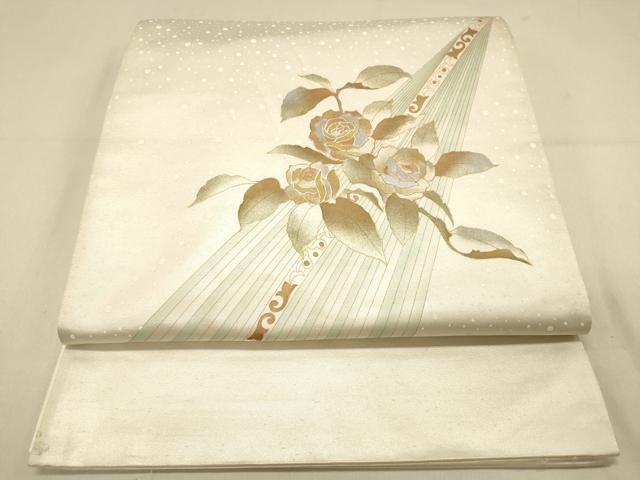 ■■■　サイズ　■■■ 長さ 428cm 幅 30.5cm程 ■■■　商品詳細　■■■ 【正絹】 詳細に関しましては、画像をご確認ください。 大変上質な逸品になります。 お安く出品致しますので、是非この機会にいかがでしょうか？ ■■■　注意...