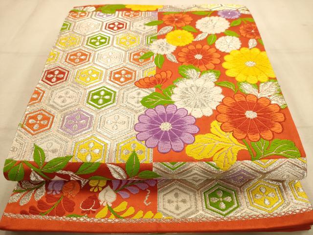 ■■■　サイズ　■■■ 長さ 420cm 幅 30cm程 ■■■　商品詳細　■■■ 【正絹】 詳細に関しましては、画像をご確認ください。 大変上質な逸品になります。 お安く出品致しますので、是非この機会にいかがでしょうか？ ■■■　注意事項...