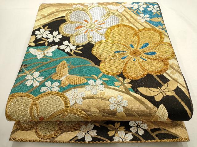 ■■■　サイズ　■■■ 長さ 420cm 幅 31cm程 ■■■　商品詳細　■■■ 【正絹】 状態は締めてはおりますが 特に目立ったシミ汚れなどもなく大変良い状態です。 大変上質な逸品になります。 お安く出品致しますので、是非この機会にいか...