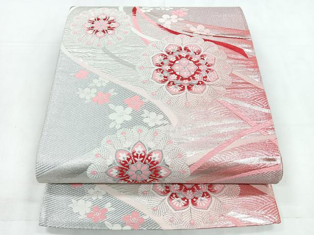 ■■■　サイズ　■■■ 長さ 428cm 幅 30.5cm程 ■■■　商品詳細　■■■ 【正絹】 詳細に関しましては、画像をご確認ください。 大変上質な逸品になります。 お安く出品致しますので、是非この機会にいかがでしょうか？ ※裏地にペン...