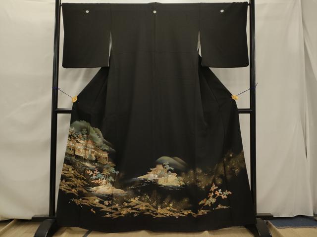 ■■■　サイズ　■■■ 身丈 162cm（肩から） 裄丈 67cm 袖丈 47cm　縫込み 7cm 袖幅 33cm 前幅 24.5cm 後幅 31cm 着物縫いこみ 内揚げ 9cm 裄 お袖側 約2cm　身頃側 約3cm ■■■　商品詳細　...