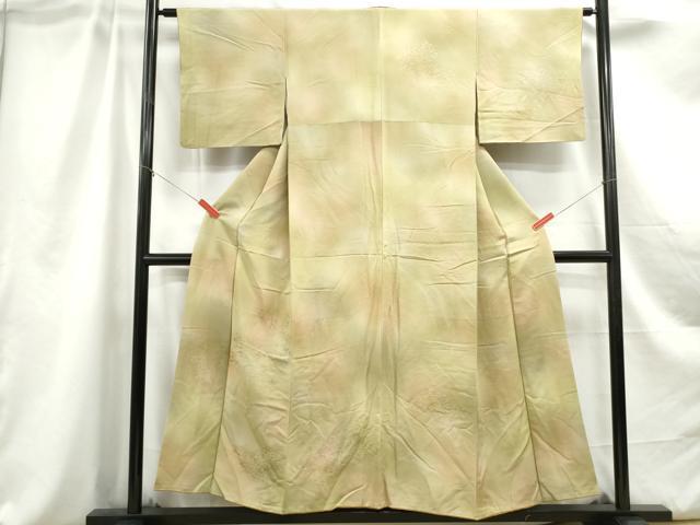 ■■■　サイズ　■■■ 身丈 152cm（肩から） 裄丈 62cm 袖丈 45cm　縫込み 5cm 袖幅 32cm 前幅 23cm 後幅 28cm 着物縫いこみ 内揚げ 5cm 裄 お袖側 約3cm　身頃側 約4.5cm ■■■　商品詳細　...