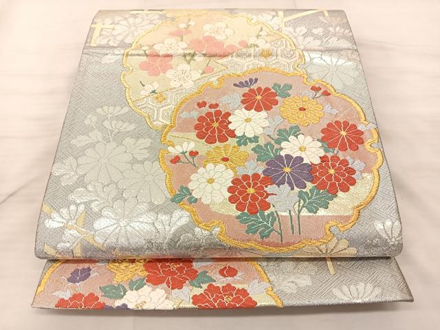 ■■■　サイズ　■■■ 長さ 430cm 幅 31.5cm程 ■■■　商品詳細　■■■ 【正絹】 詳細に関しましては、画像をご確認ください。 大変上質な逸品になります。 お安く出品致しますので、是非この機会にいかがでしょうか？ ※汚れ等に関...