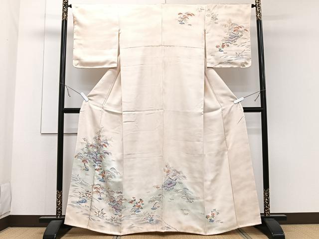 ■■■　サイズ　■■■ 身丈 162.5cm（肩から） 裄丈 64.5cm 袖丈 48.5cm　縫込み 6.5cm 袖幅 32.5cm 前幅 22cm 後幅 30cm 着物縫いこみ 内揚げ 5.5cm 裄 お袖側 約3.5cm　身頃側 約2...