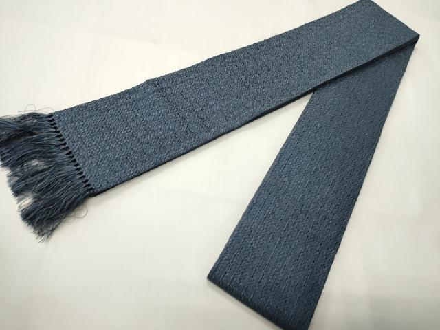 ■■■　サイズ　■■■ 長さ 404cm 幅 10cm程 ■■■　商品詳細　■■■ 【正絹】 状態は締めてはおりますが 特に目立ったシミ汚れなどもなく大変良い状態です。 本場筑前博多織は、 福岡県福岡市博多区やその周辺で生産される絹織物です...