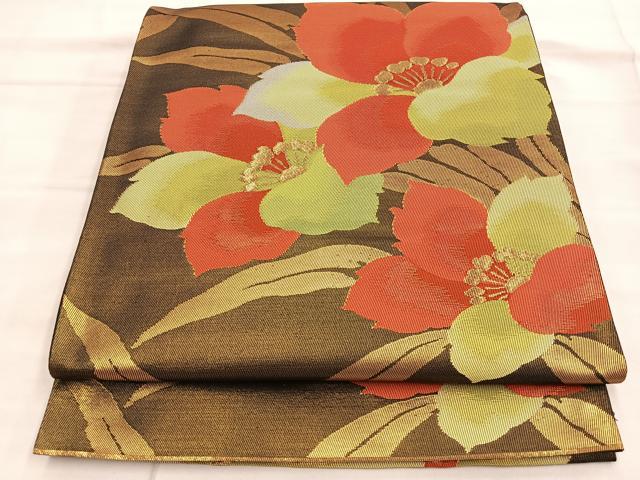 ■■■　サイズ　■■■ 長さ 424cm 幅 30.5cm程 ■■■　商品詳細　■■■ 【正絹・芯なし】 詳細に関しましては、画像をご確認ください。 大変上質な逸品になります。 お安く出品致しますので、是非この機会にいかがでしょうか？ ■■...