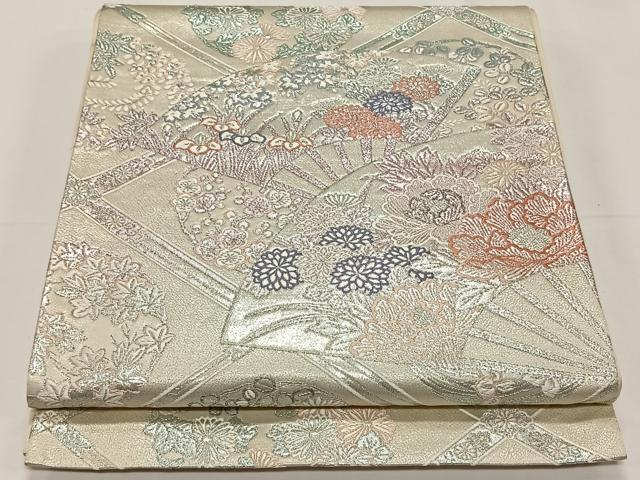 ■■■　サイズ　■■■ 長さ 426cm 幅 31cm程 ■■■　商品詳細　■■■ 【正絹・芯なし】 詳細に関しましては、画像をご確認ください。 大変上質な逸品になります。 お安く出品致しますので、是非この機会にいかがでしょうか？ ※汚れ等...
