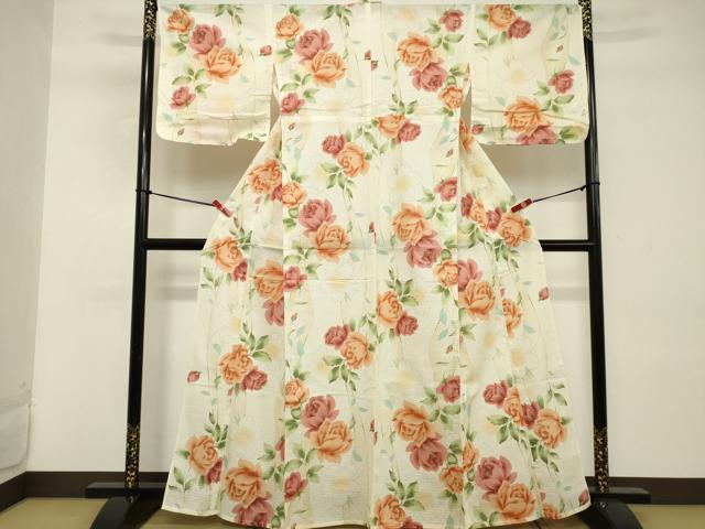 ■■■　サイズ　■■■ 身丈 162cm（肩から） 裄丈 68cm 袖丈 48cm　縫込み 1cm 袖幅 35cm 前幅 24cm 後幅 30cm 着物縫いこみ 内揚げ 0cm 裄 お袖側 約1.5cm　身頃側 約1cm ■■■　商品詳細　...
