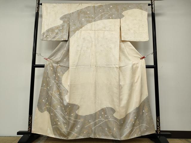 ■■■　サイズ　■■■ 身丈 159cm（肩から） 裄丈 64cm 袖丈 48cm　縫込み 9cm 袖幅 32.5cm 前幅 23.5cm 後幅 29cm 着物縫いこみ 内揚げ 5cm 裄 お袖側 約3cm　身頃側 約2cm ■■■　商品詳...