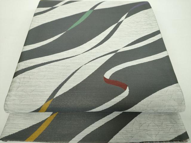 ■■■　サイズ　■■■ 長さ 438cm 幅 30.5cm程 ■■■　商品詳細　■■■ 【正絹】 状態は締めてはおりますが 特に目立ったシミ汚れなどもなく大変良い状態です。 大変上質な逸品になります。 お安く出品致しますので、是非この機会に...