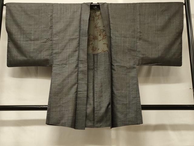 ■■■　サイズ　■■■ 身丈 88.5cm（肩から） 裄丈 66.5cm 袖丈 48.5cm　縫込み 5cm 袖幅 34.5cm 前幅 18cm 後幅 30cm 裄 お袖側 約1cm　身頃側 約3cm ■■■　商品詳細　■■■ 【正絹】 状...