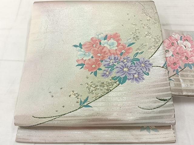 ■■■　サイズ　■■■ 長さ 351cm 幅 30.5cm程 ■■■　商品詳細　■■■ 【正絹】 詳細に関しましては、画像をご確認ください。 大変上質な逸品になります。 お安く出品致しますので、是非この機会にいかがでしょうか？ ■■■　注意...