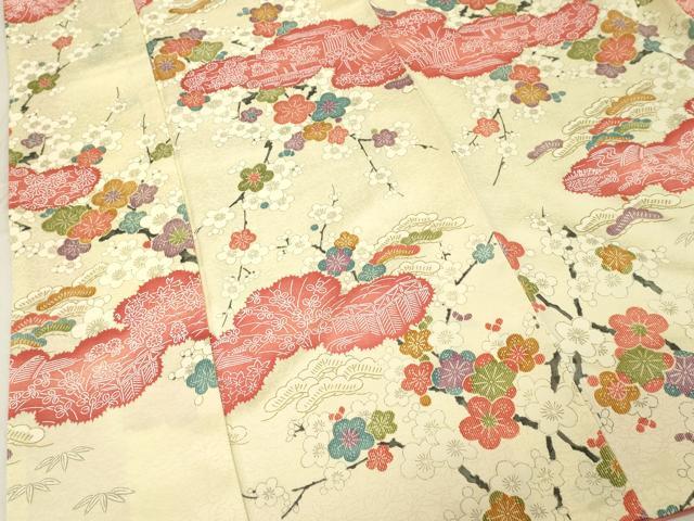 ■■■　サイズ　■■■ 身丈 160cm（肩から） 裄丈 65cm 袖丈 56cm　縫込み 4cm 袖幅 33cm 前幅 23cm 後幅 30cm 着物縫いこみ 内揚げ 0cm 裄 お袖側 約3cm　身頃側 約2cm ■■■　商品詳細　■■...