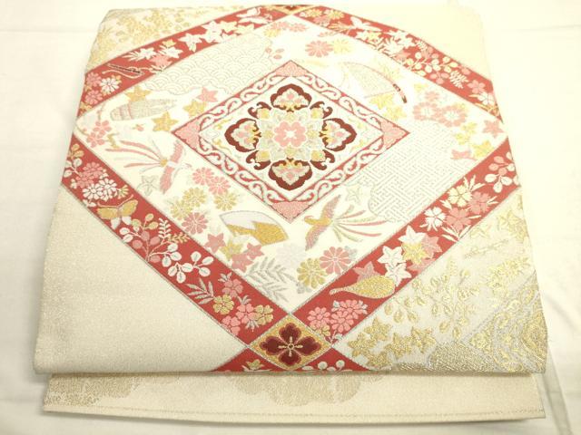 ■■■　サイズ　■■■ 長さ 436cm 幅 30cm程 ■■■　商品詳細　■■■ 【正絹・関西仕立て】 詳細に関しましては、画像をご確認ください。 大変上質な逸品になります。 お安く出品致しますので、是非この機会にいかがでしょうか？ ■■...