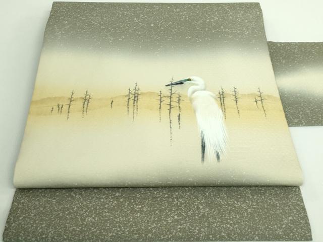 ■■■　サイズ　■■■ 長さ 368cm　幅 31cm程 ■■■　商品詳細　■■■ 【正絹】 状態は締めてはおりますが 特に目立ったシミ汚れなどもなく大変良い状態です。 大変上質な極上の逸品になります。 お安く出品致しますので、是非この機会...