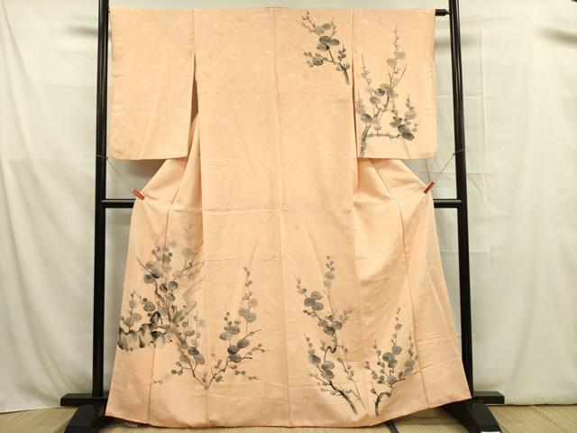 ■■■　サイズ　■■■ 身丈 164cm（肩から） 裄丈 64cm 袖丈 62cm　縫込み 2cm 袖幅 32cm 前幅 23cm 後幅 30cm 着物縫いこみ 内揚げ 0cm 裄 お袖側 約1.5cm　身頃側 約1.5cm ■■■　商品詳...