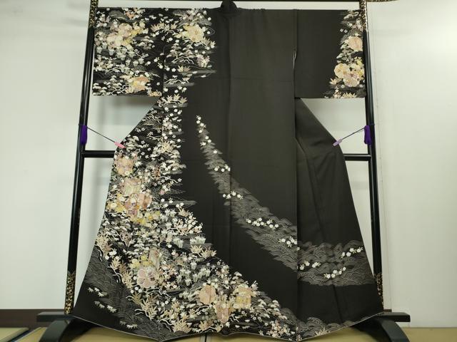 ■■■　サイズ　■■■ 身丈 160cm（肩から） 裄丈 72cm 袖丈 48.5cm　 縫込み 5cm 袖幅 36cm 前幅 29cm 後幅 33.5cm 着物縫いこみ 内揚げ 10cm 裄 お袖側 約 1cm　身頃側 約 0cm ■■■...