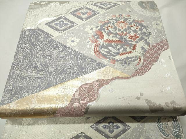 ■■■　サイズ　■■■ 長さ 440cm 幅 31cm程 ■■■　商品詳細　■■■ 【正絹・芯なし・関西仕立て】 詳細に関しましては、画像をご確認ください。 大変上質な逸品になります。 お安く出品致しますので、是非この機会にいかがでしょうか...