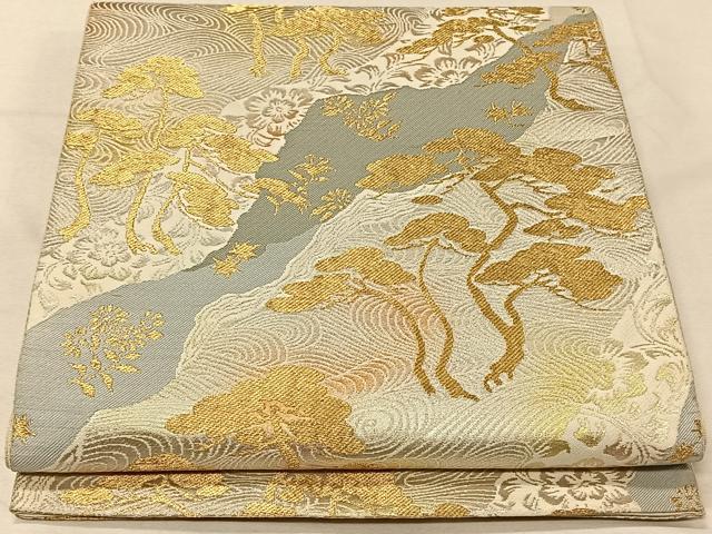 ■■■　サイズ　■■■ 長さ 418cm 幅 30.5cm程 ■■■　商品詳細　■■■ 【交織・芯なし】 詳細に関しましては、画像をご確認ください。 お安く出品致しますので、是非この機会にいかがでしょうか？ ※汚れ等に関しましては、着用時に...