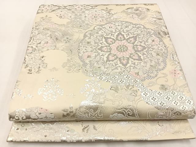■■■　サイズ　■■■ 長さ 412cm 幅 30.5cm程 ■■■　商品詳細　■■■ 【正絹】 詳細に関しましては、画像をご確認ください。 大変上質な逸品になります。 お安く出品致しますので、是非この機会にいかがでしょうか？ ※汚れ等に関...
