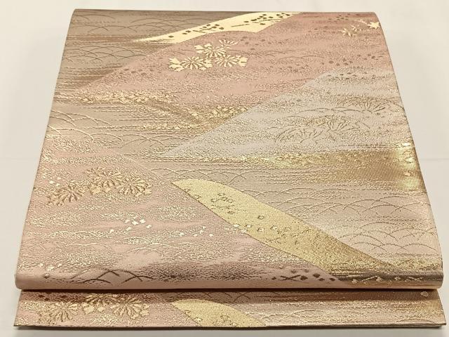 ■■■　サイズ　■■■ 長さ 430cm 幅 31cm程 ■■■　商品詳細　■■■ 【正絹】 詳細に関しましては、画像をご確認ください。 大変上質な逸品になります。 お安く出品致しますので、是非この機会にいかがでしょうか？ ※汚れ等に関しま...