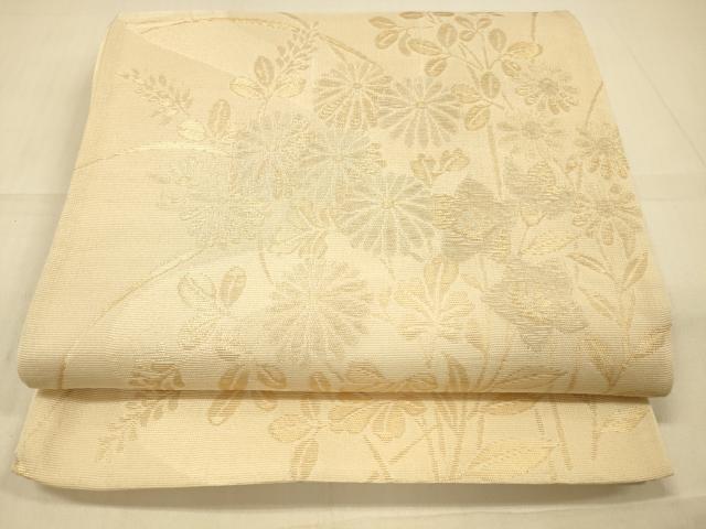 ■■■　サイズ　■■■ 長さ 416cm 幅 30cm程 ■■■　商品詳細　■■■ 【正絹・芯なし】 状態は接写画像のように 太鼓に薄い汚れがございますが その他特に目立ったシミ汚れなどもなく大変良い状態です。 大変上質な逸品になります。 ...