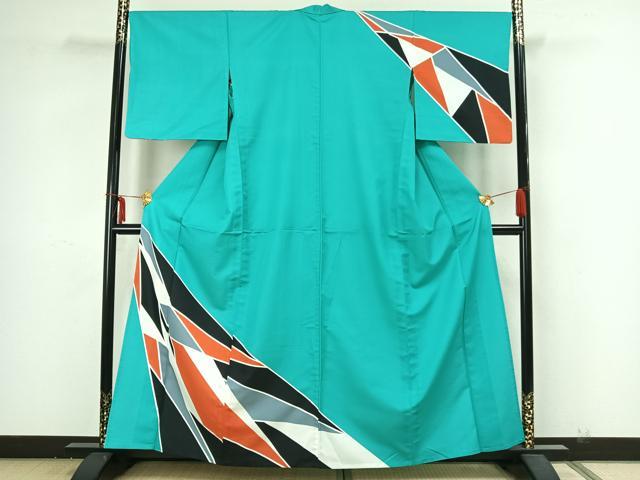 ■■■　サイズ　■■■ 身丈 159cm（肩から） 裄丈 68cm 袖丈 49cm　縫込み 2.5cm 袖幅 34cm 前幅 24cm 後幅 31cm 着物縫いこみ 内揚げ 0cm 裄 お袖側 約1cm　身頃側 約1.5cm ■■■　商品詳...