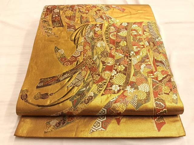 ■■■　サイズ　■■■ 長さ 428cm 幅 31cm程 ■■■　商品詳細　■■■ 【正絹】 詳細に関しましては、画像をご確認ください。 大変上質な逸品になります。 お安く出品致しますので、是非この機会にいかがでしょうか？ ※汚れ等に関しま...