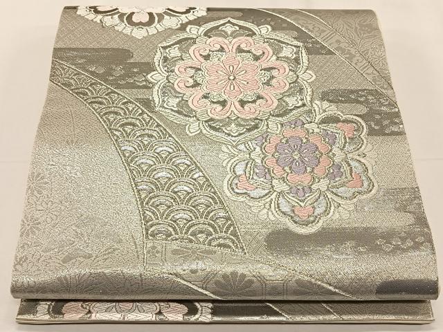 ■■■　サイズ　■■■ 長さ 420cm 幅 31cm程 ■■■　商品詳細　■■■ 【正絹】 詳細に関しましては、画像をご確認ください。 大変上質な逸品になります。 お安く出品致しますので、是非この機会にいかがでしょうか？ ※汚れ等に関しま...