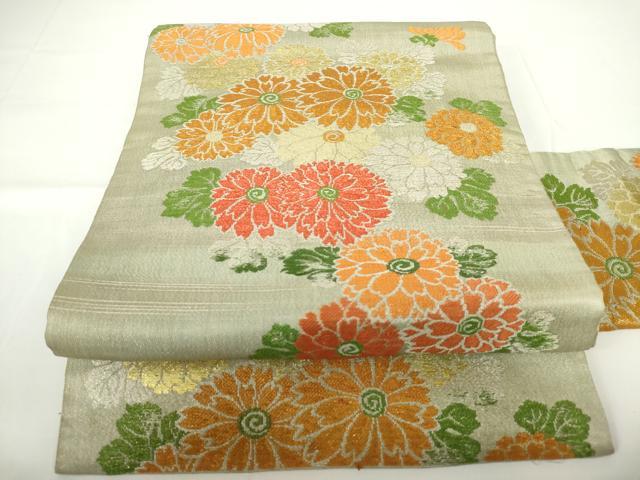 ■■■　サイズ　■■■ 長さ 346cm 幅 30.5cm程 ■■■　商品詳細　■■■ 【正絹】 詳細に関しましては、画像をご確認ください。 大変上質な逸品になります。 お安く出品致しますので、是非この機会にいかがでしょうか？ ※アンティー...