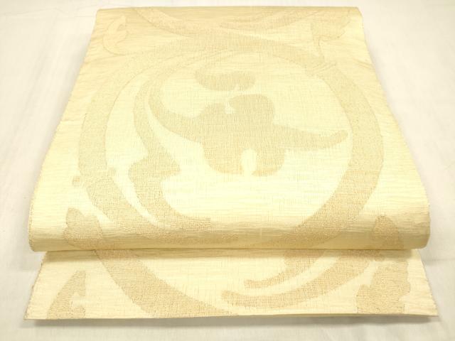 ■■■　サイズ　■■■ 長さ 424cm 幅 30.5cm程 ■■■　商品詳細　■■■ 【正絹】 状態は接写画像のように 裏地に薄い汚れがございますが その他表地は特に目立ったシミ汚れなどもなく大変良い状態です。 着用時には見えない部分にな...
