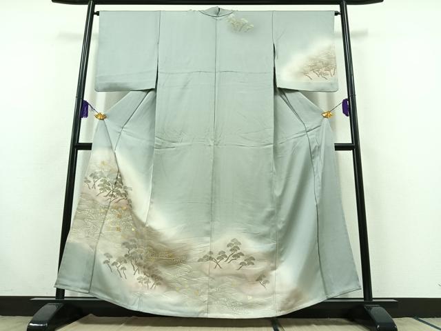 ■■■　サイズ　■■■ 身丈 158cm（肩から） 裄丈 65cm 袖丈 48cm　縫込み 5cm 袖幅 33cm 前幅 25cm 後幅 30cm 着物縫いこみ 内揚げ 3cm 裄 お袖側 約1cm　身頃側 約2cm ■■■　商品詳細　■■...