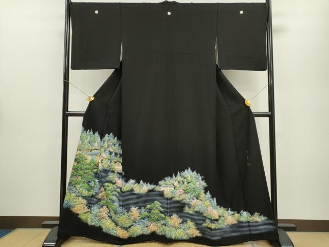 ■■■　サイズ　■■■ 身丈 162cm（肩から） 裄丈 69.5cm 袖丈 47.5cm　縫込み 5.5cm 袖幅 34.5cm 前幅 26cm 後幅 32cm 着物縫いこみ 内揚げ 4cm 裄 お袖側 約2cm　身頃側 約1cm ■■■...