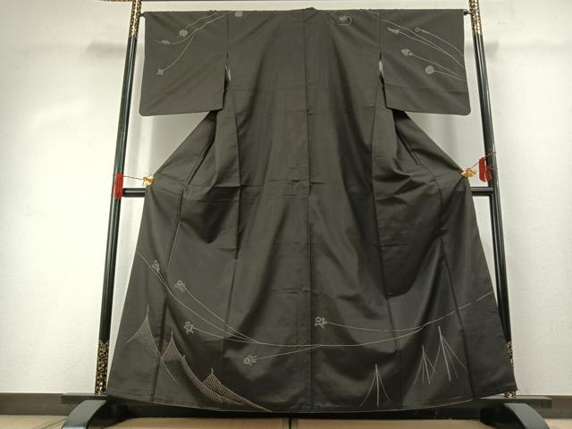 ■■■　サイズ　■■■ 身丈 159cm（肩から） 裄丈 65cm 袖丈 49cm　縫込み 8cm 袖幅 33cm 前幅 25cm 後幅 31cm 着物縫いこみ 内揚げ 6cm 裄 お袖側 約4cm　身頃側 約4cm ■■■　商品詳細　■■...