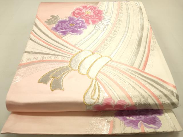 ■■■　サイズ　■■■ 長さ 420cm 幅 30cm程 ■■■　商品詳細　■■■ 【正絹・芯なし】 詳細に関しましては、画像をご確認ください。 大変上質な逸品になります。 お安く出品致しますので、是非この機会にいかがでしょうか？ ■■■　...