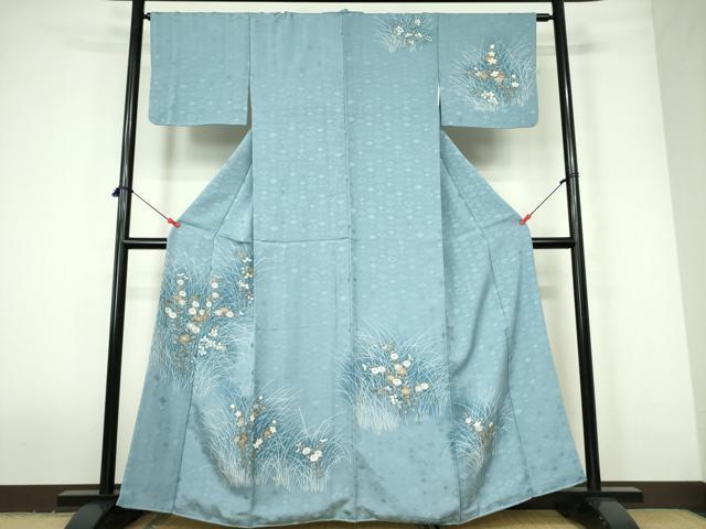 ■■■　サイズ　■■■ 身丈 161cm（肩から） 裄丈 64cm 袖丈 40cm　縫込み 2cm 袖幅 32cm 前幅 23cm 後幅 30cm 着物縫いこみ 内揚げ 4cm 裄 お袖側 約2cm　身頃側 約2cm ■■■　商品詳細　■■...