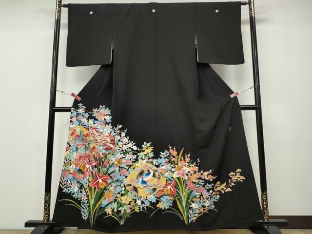 ■■■　サイズ　■■■ 身丈 159cm（肩から） 裄丈 62cm 袖丈 49cm　縫込み 5cm 袖幅 32cm 前幅 22.5cm 後幅 28.5cm 着物縫いこみ 内揚げ 7cm 裄 お袖側 約2cm　身頃側 約3cm ■■■　商品詳...