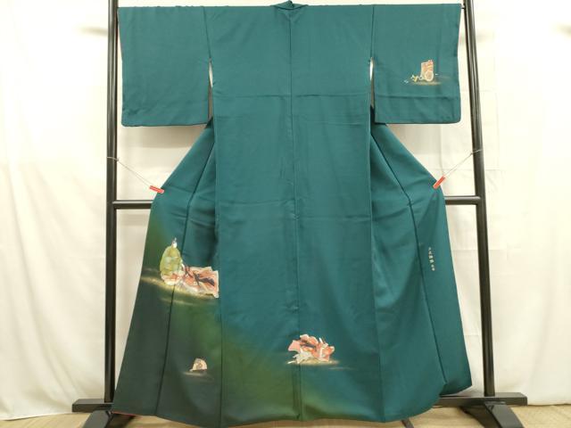 ■■■　サイズ　■■■ 身丈 161cm（肩から） 裄丈 68cm 袖丈 49cm　縫込み 5cm 袖幅 34cm 前幅 25cm 後幅 30cm 着物縫いこみ 内揚げ 6cm 裄 お袖側 約1cm　身頃側 約1cm ■■■　商品詳細　■■...