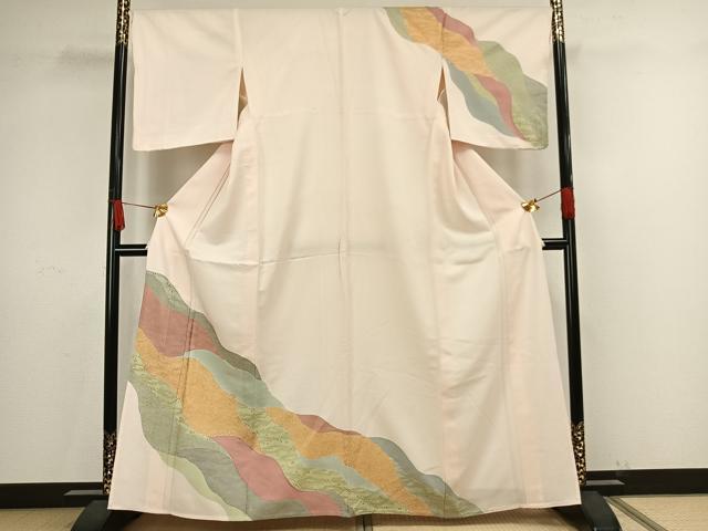 ■■■　サイズ　■■■ 身丈 162cm（肩から） 裄丈 68.5cm 袖丈 48cm　縫込み 3cm 袖幅 34.5cm 前幅 25cm 後幅 31cm 着物縫いこみ 内揚げ 1.5cm 裄 お袖側 約1cm　身頃側 約1cm ■■■　商...