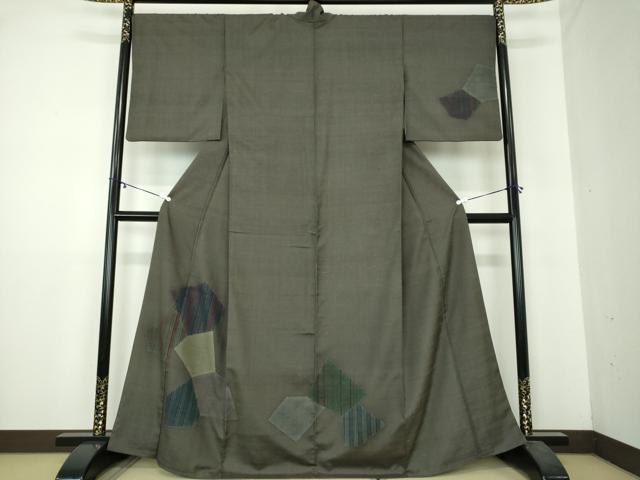 ■■■　サイズ　■■■ 身丈 165.5cm（肩から） 裄丈 69cm 袖丈 51cm　縫込み 3cm 袖幅 34cm 前幅 25.5cm 後幅 29cm 着物縫いこみ 内揚げ 4.5cm 裄 お袖側 約1.5cm　身頃側 約2cm ■■■...