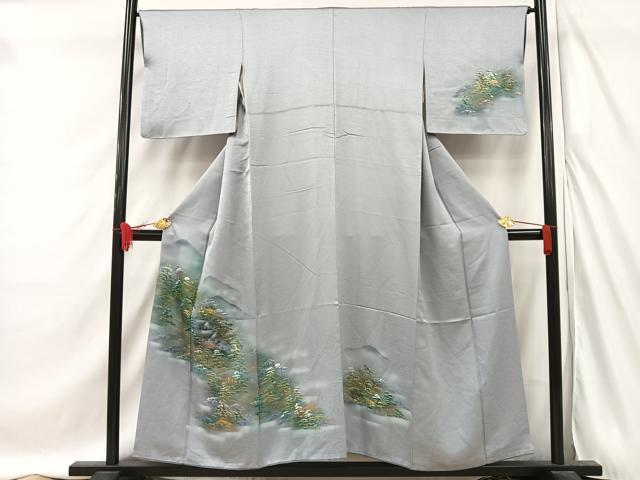 ■■■　サイズ　■■■ 身丈 153.5cm（肩から） 裄丈 65cm 袖丈 46cm　縫込み 5cm 袖幅 33.5cm 前幅 24cm 後幅 30cm 着物縫いこみ 内揚げ 6cm 裄 お袖側 約3cm　身頃側 約3.5cm ■■■　商...