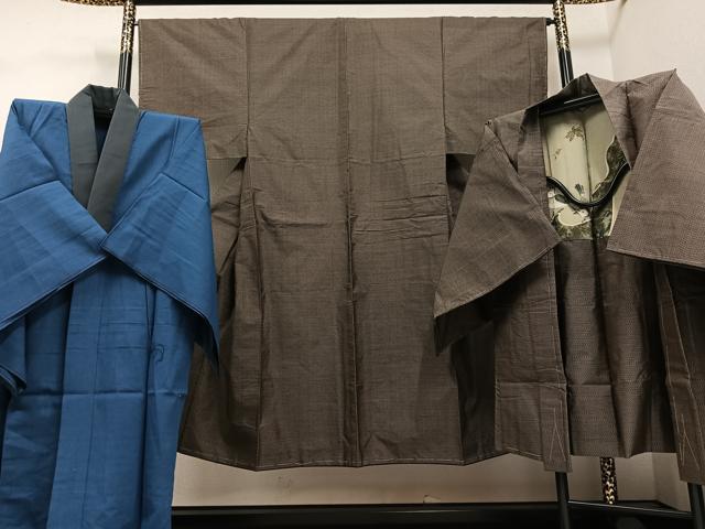 ■■■　サイズ　■■■ 【着物】 身丈 138cm（肩から） 裄丈 65.5cm 袖丈 48.5cm　縫込み 2cm 袖幅 34cm 前幅 24.5cm 後幅 29.5cm 着物縫いこみ 内揚げ 6cm 裄 お袖側 約1cm　身頃側 約1c...